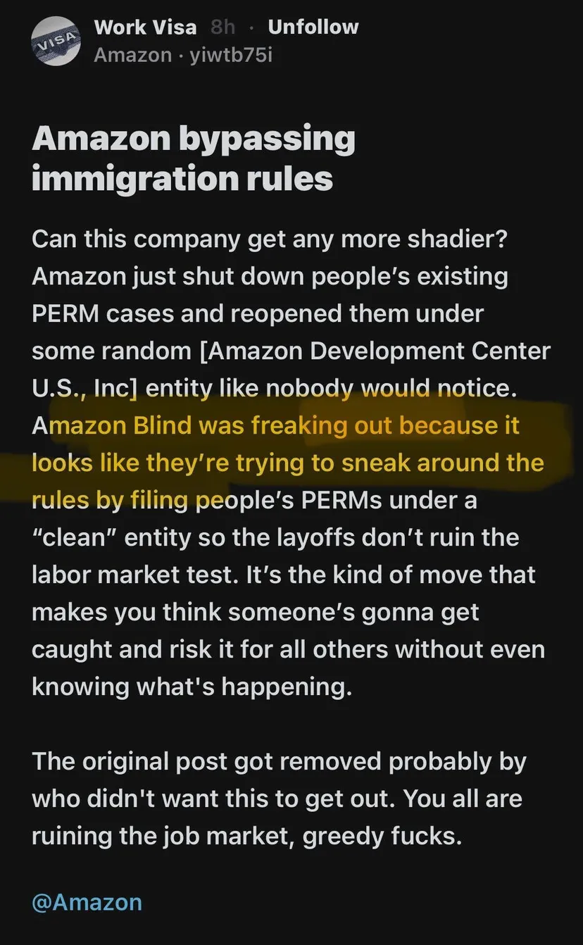 Amazon Layoffs Discussions - Blind