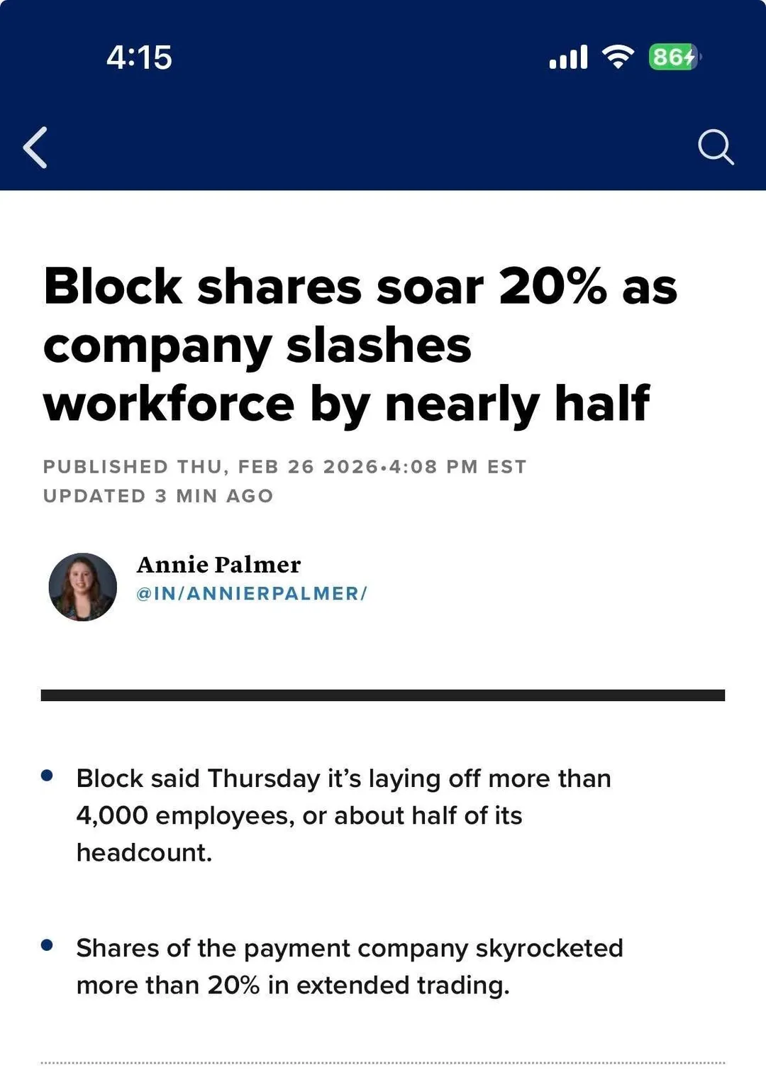 Stay Strong Blockers! | Layoffs - Blind