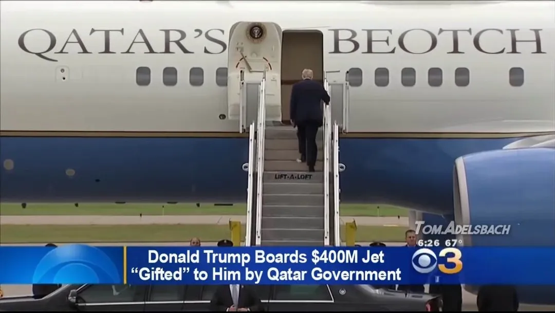 Trump’s new plane gifted by Qatar | White House & Policy - Blind