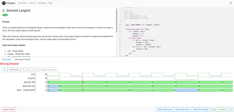 chipdev.io - Leetcode for hardware | Tech Industry - Blind