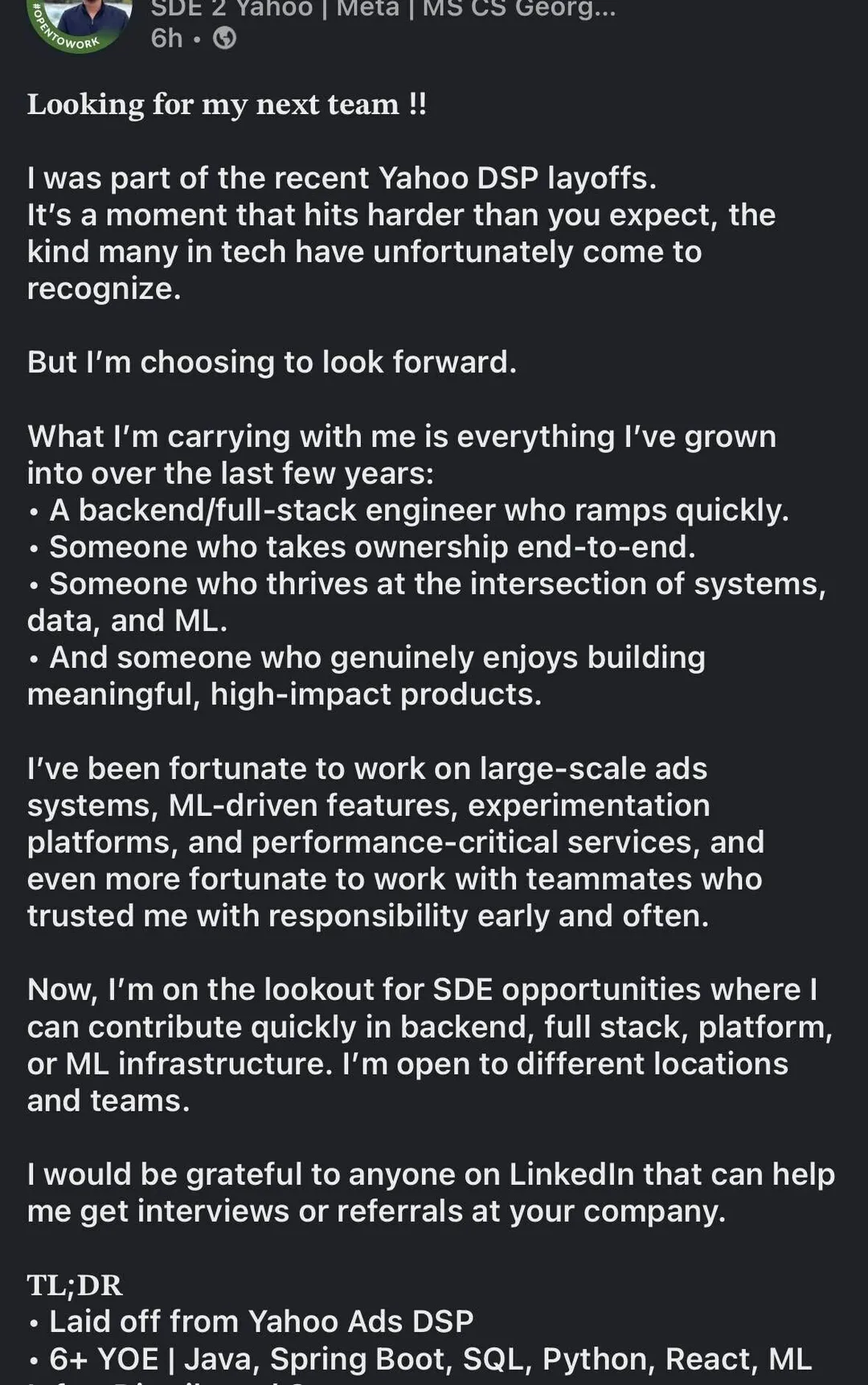 Yahoo layoffs | Layoffs - Blind