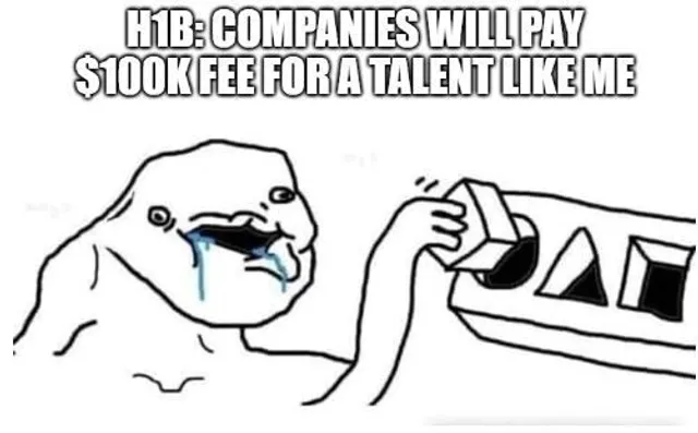 Trump to require 100k fee for h1b | Tech Industry - Blind