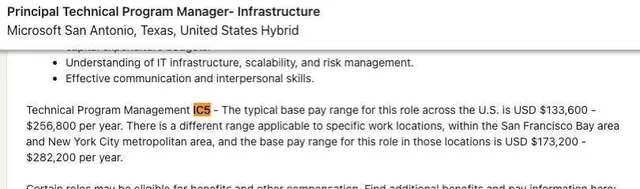 Amazon to Microsoft level mapping | Tech Industry - Blind