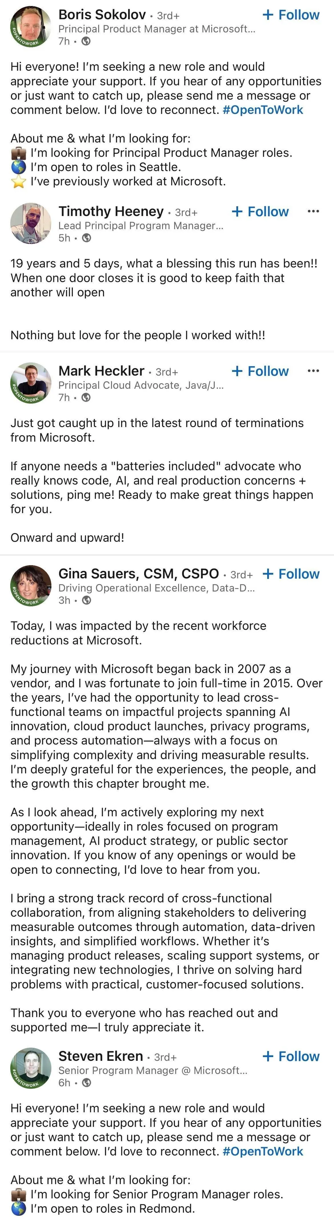 Microsoft Layoffs Discussions - Blind