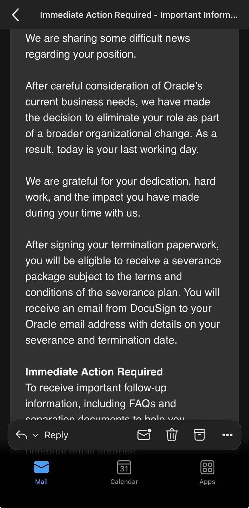 Oracle Layoffs Discussions - Blind