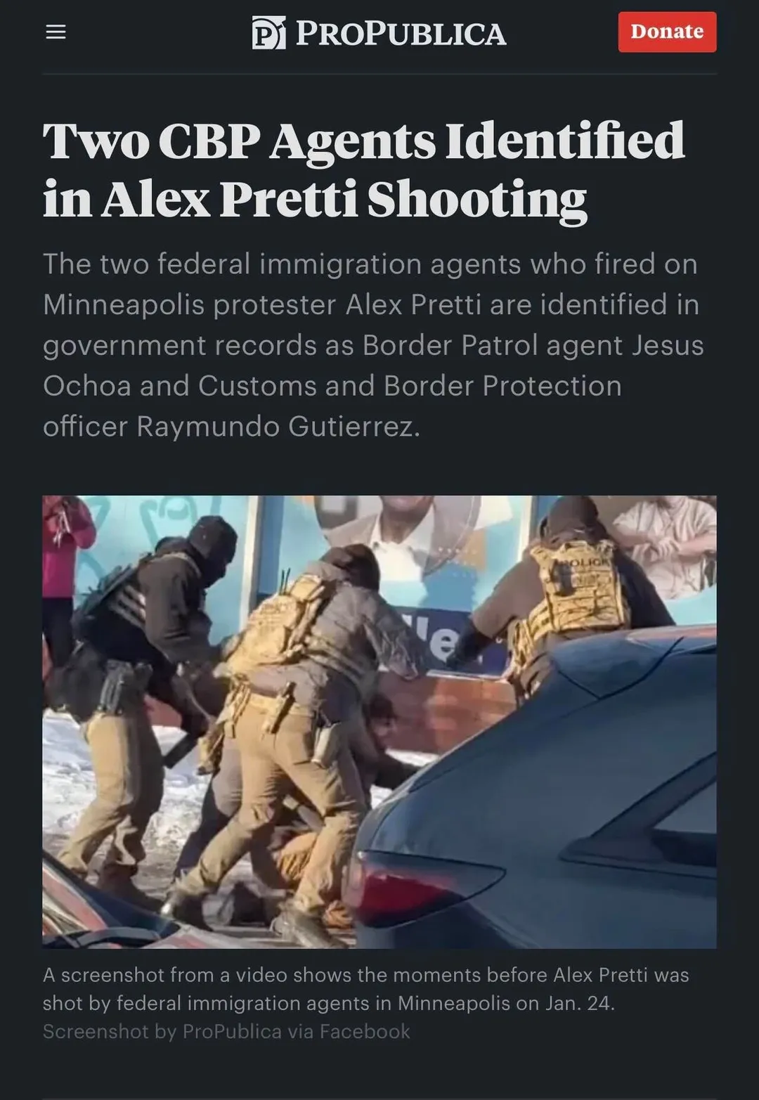 Alex Pretti Murder: Ochoa and Gutierrez | White House & Policy - Blind