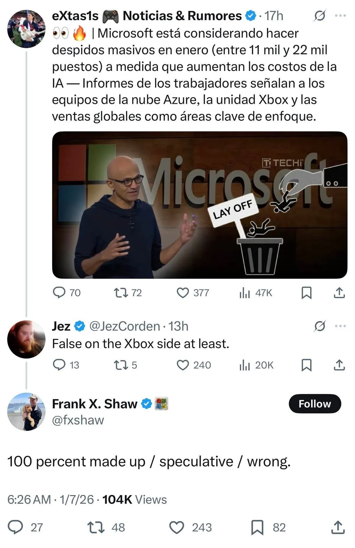 Microsoft Layoffs Discussions - Blind